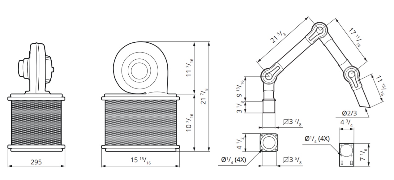 Dental Arm - LabDS | Lab Design | Laboratory Design and Supply